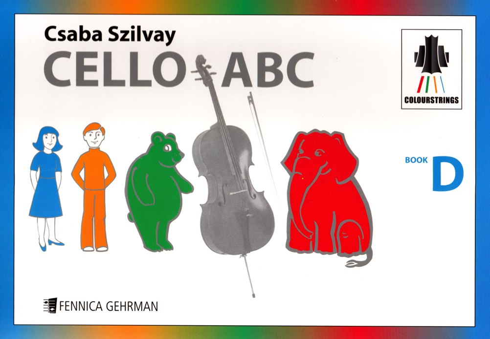Cello ABC Book D - Colourstrings Books