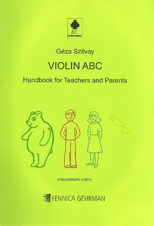 Violin ABC Handbook for Teachers and Parents - Colourstrings Books