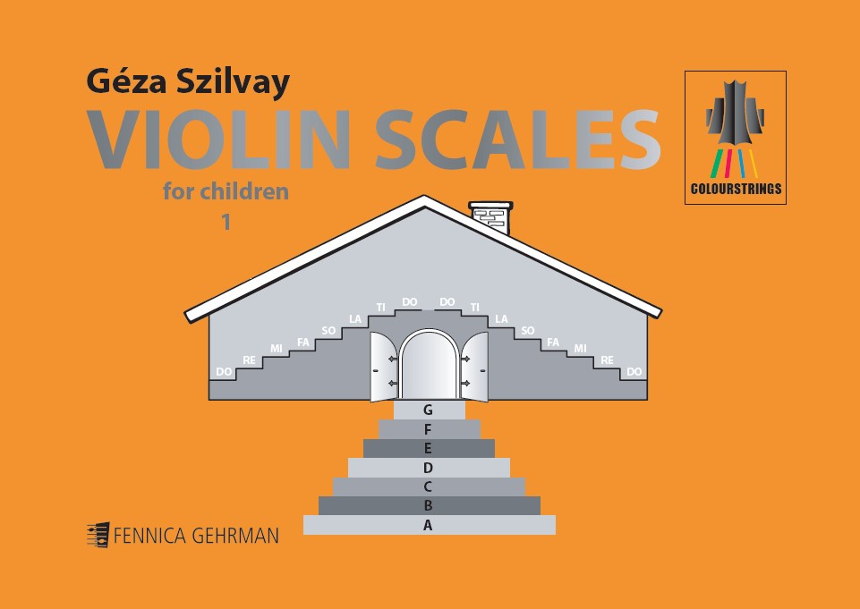 Violin Scales for Children Book 1 - Colourstrings Books