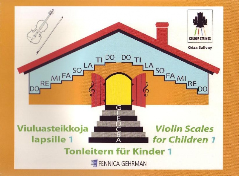 Violin Scales for Children Book 1 - Colourstrings Books